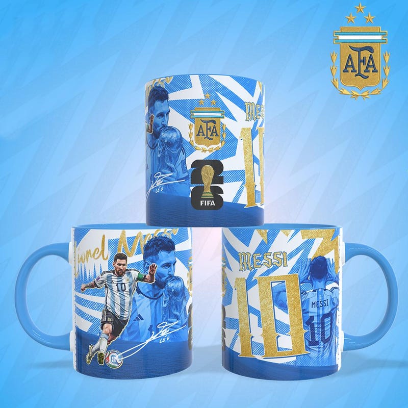 Argentina Messi Wrap - Etsy