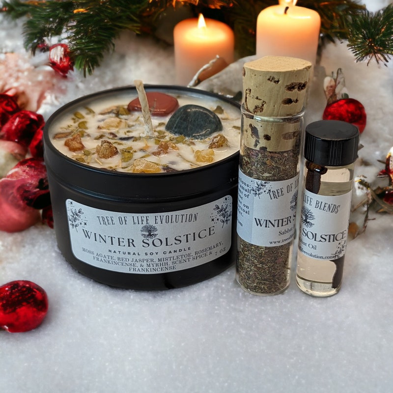 Winter Solstice Candles - Etsy