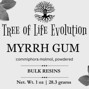 Myrrh Gum Powder | Myrrh Resin Powder | Incense | Commiphora Molmol - Etsy
