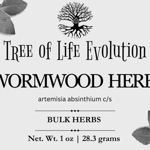 Wormwood Herb | Artemisia Absinthium - Etsy