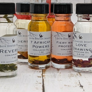 Seven African Powers Conjuring Oil - Etsy