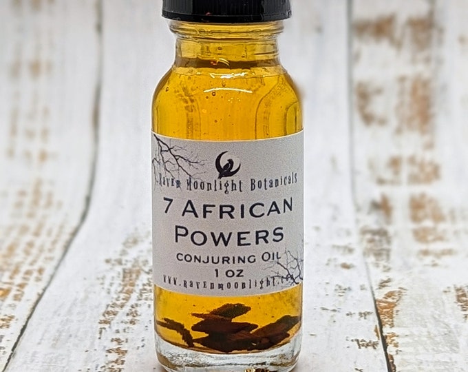 Seven African Powers Conjuring Oil - Etsy