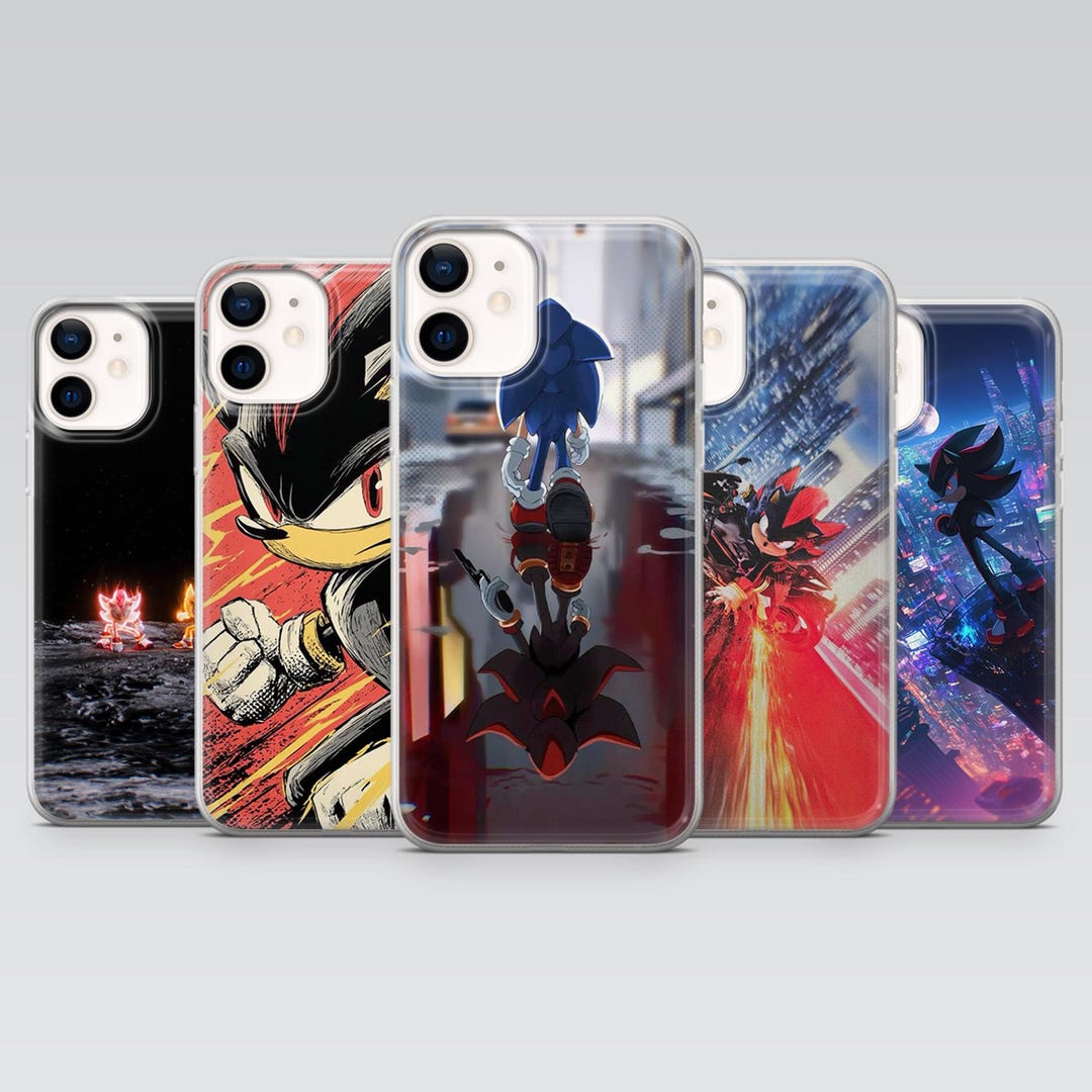 Sonic Phone Case the Hedgehog Cover for iPhone 17, 16pro, 15, 14, 13 ...