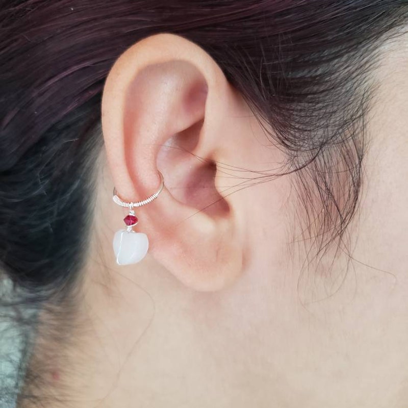 Heart Ear Cuff - Etsy