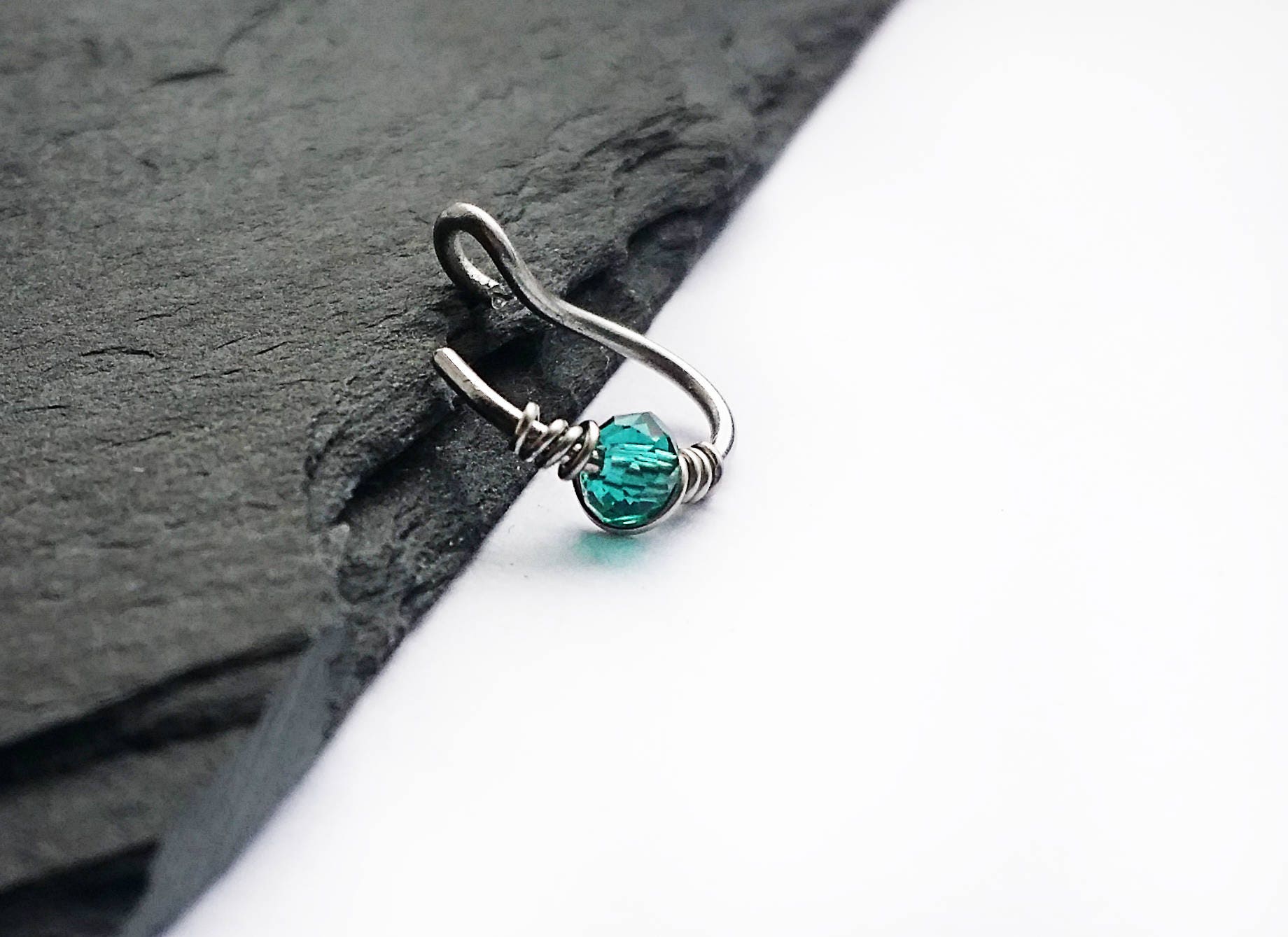 Lip Ring Hoop - Lip Ring Cuff - Faux Lip Ring - Lip Piercing - Clip on ...