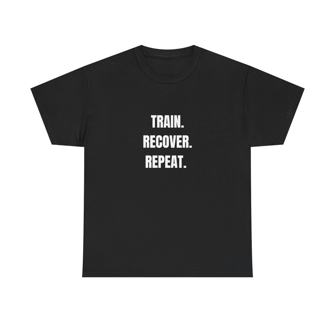 Train. Recover. Repeat. Tee | Workout Motivation Shirt, Fitness ...
