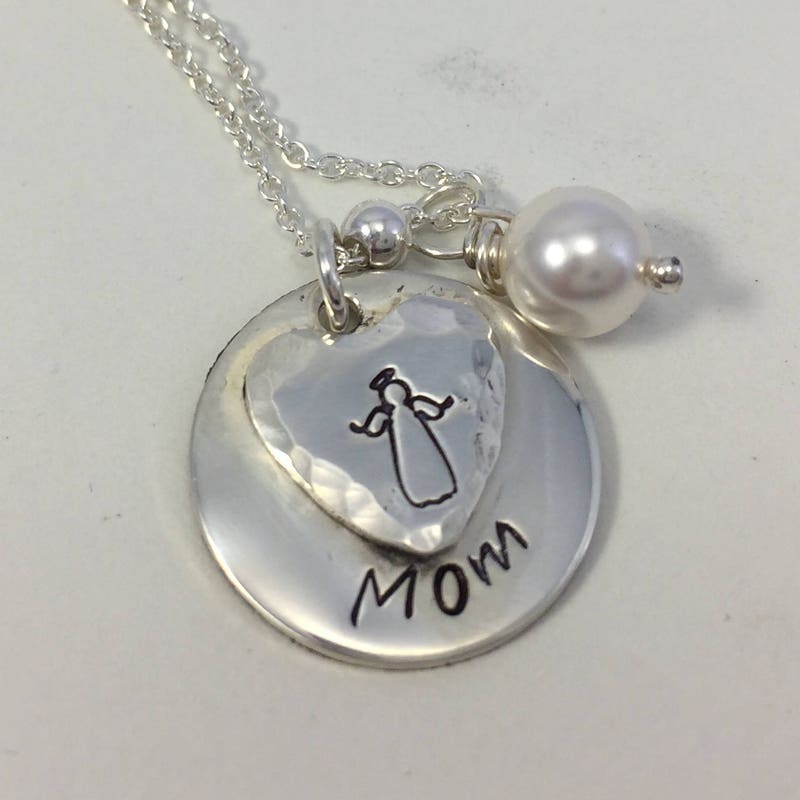 Mom Memorial Jewelry - Etsy