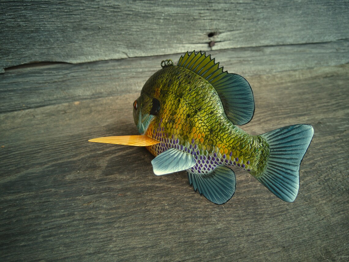 Greg Pususta Bluegill Fish Decoy - Etsy