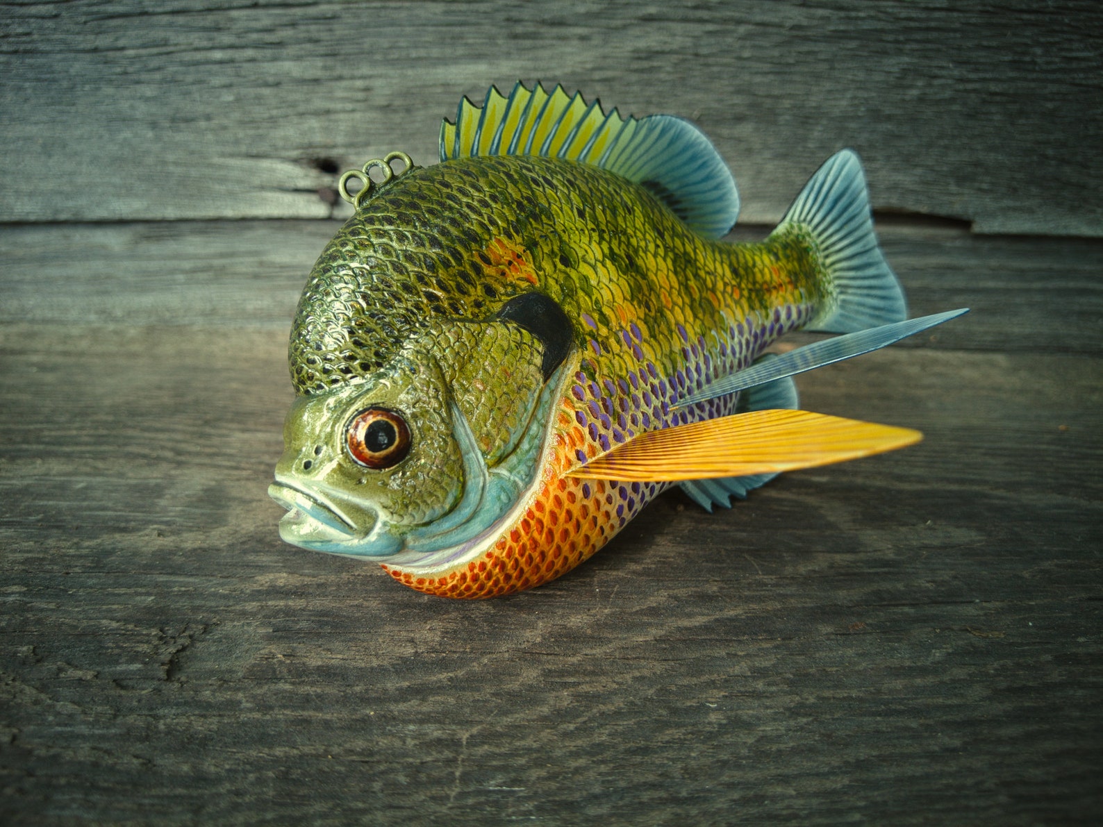 Greg Pususta Bluegill Fish Decoy - Etsy