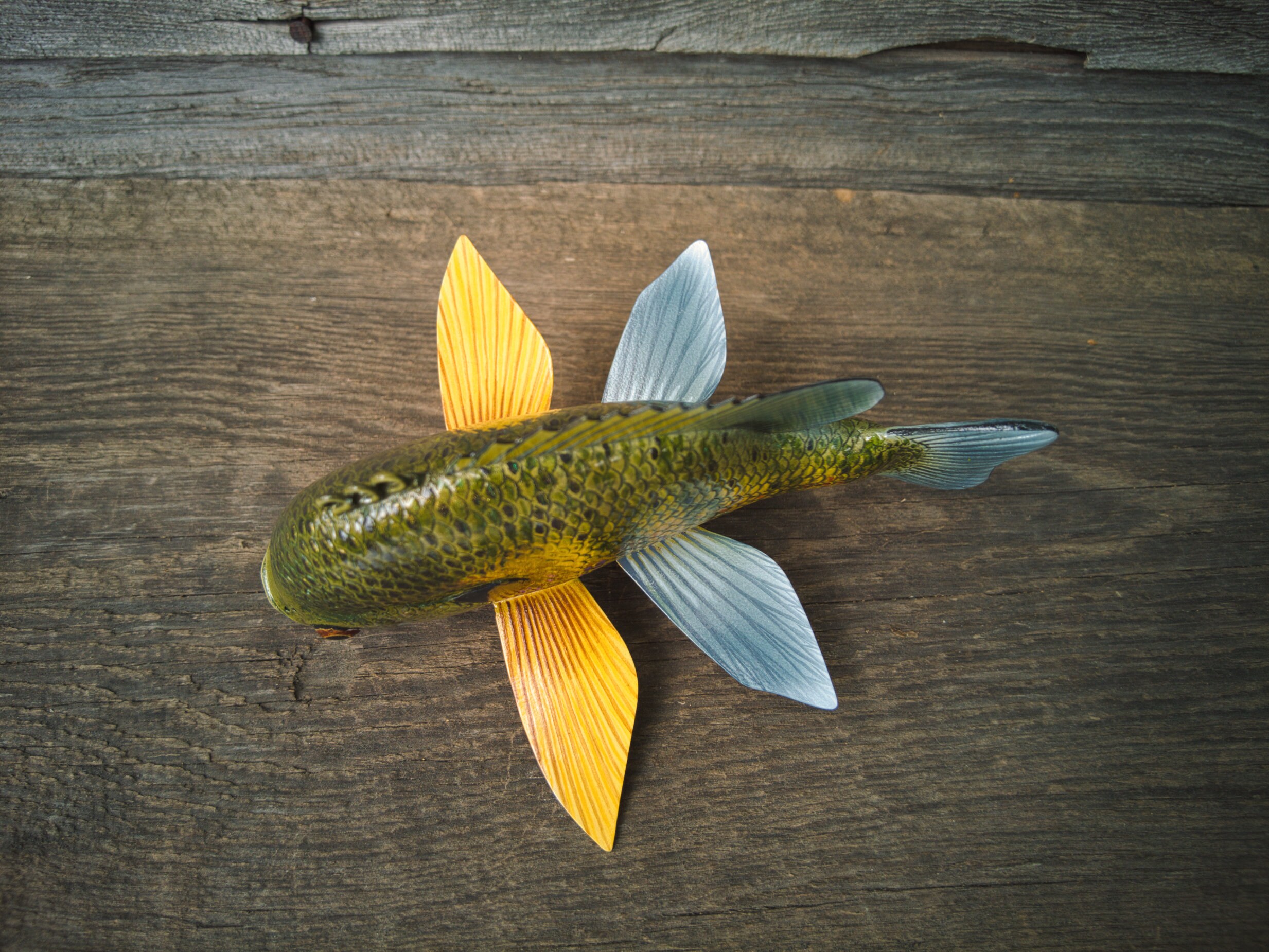 Greg Pususta Bluegill Fish Decoy - Etsy