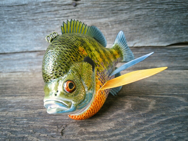 Greg Pususta Bluegill Fish Decoy - Etsy