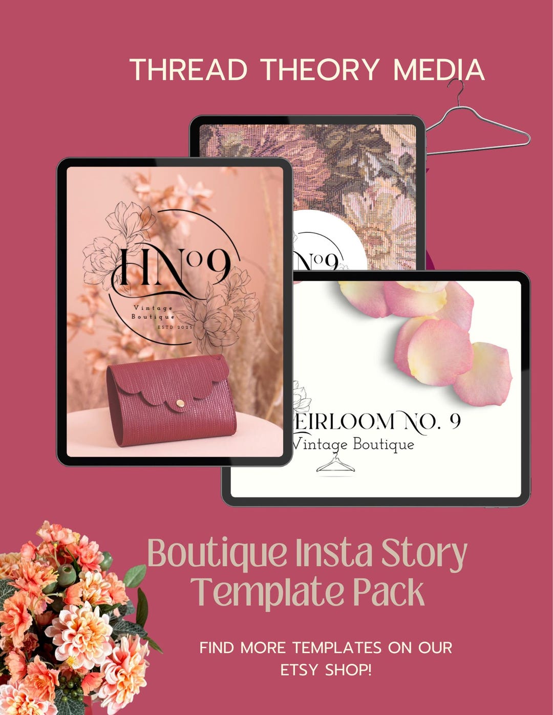Boutique Shop Insta Story Template Pack (set of 7) - Etsy