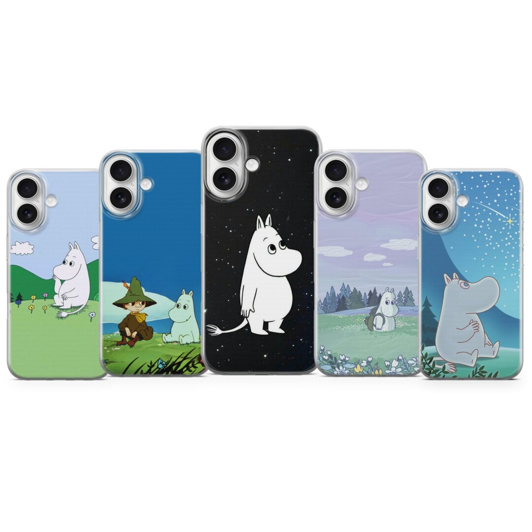 Moomin Phone Case,cozy Nordic Cartoon Gift Cover for iPhone 17 Pro Max ...