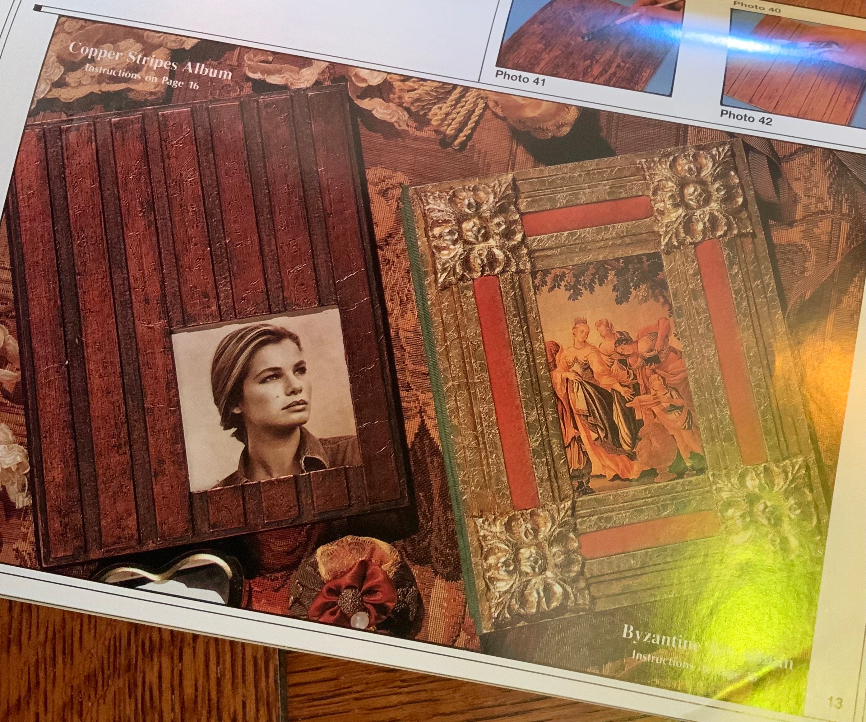 Gracy Frames - Guide for Making Photo Albums by Plaid Designs #8616 - Etsy