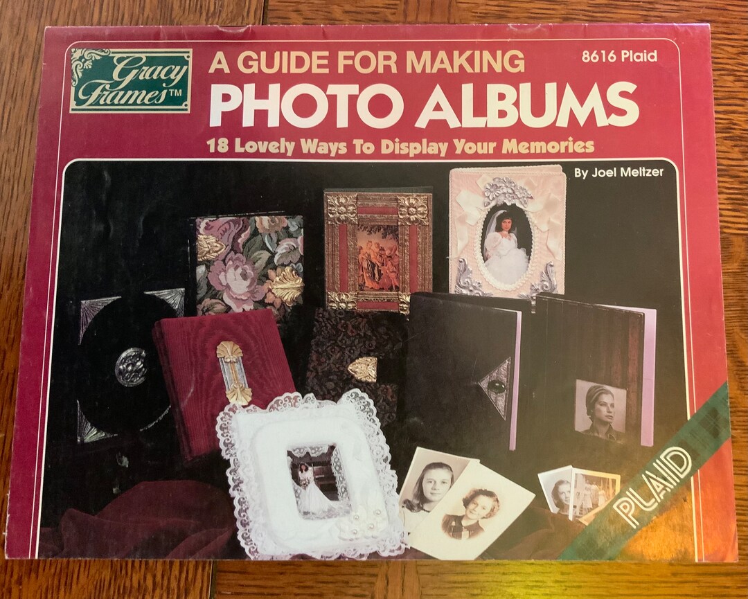 Gracy Frames - Guide for Making Photo Albums by Plaid Designs #8616 - Etsy