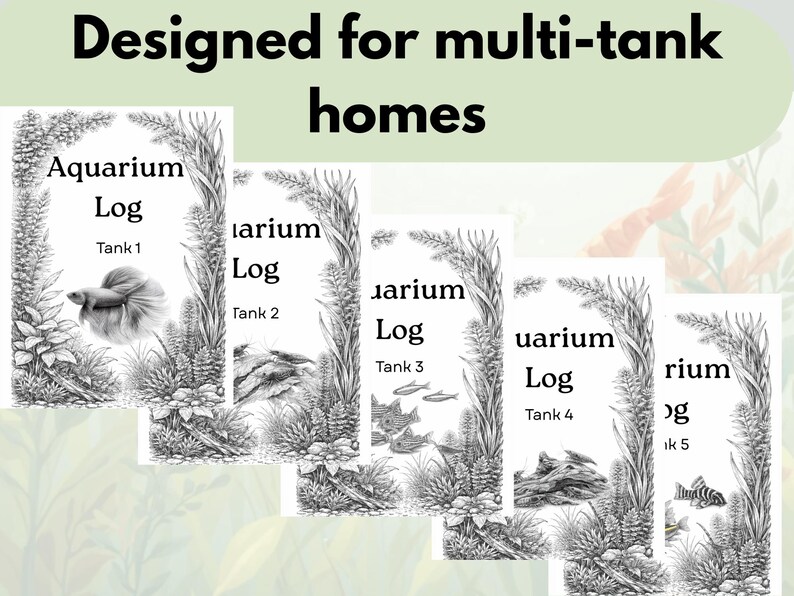 Aquarium Log & Maintenance Checklist | Aquascaping and Fish Tank ...