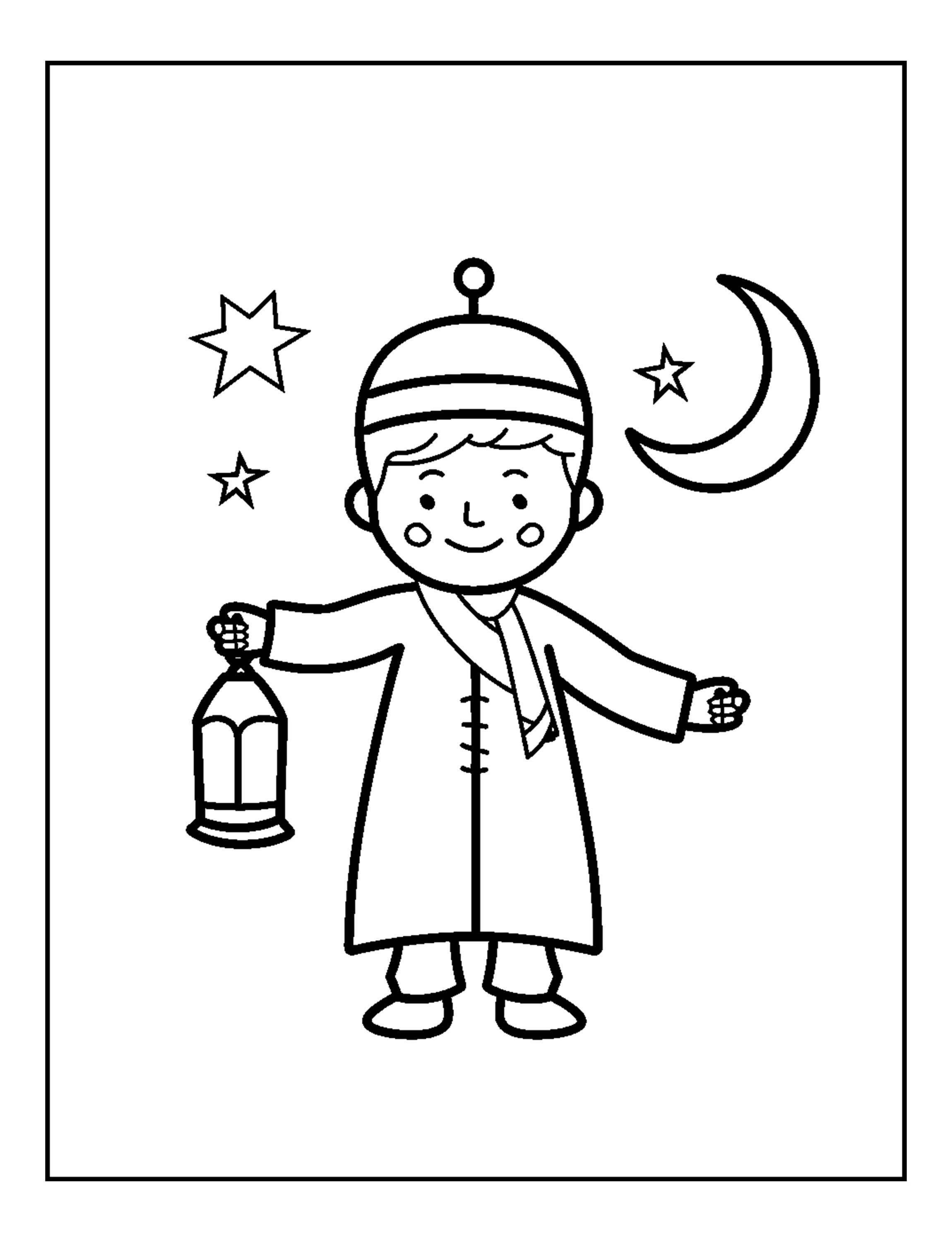 130+ Ramadan Coloring Book for Kids, Islamic Coloring Pages, Ramadan ...