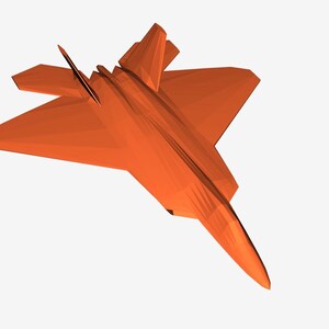 Stealth Fighter Jet STL | Modern Jet Aircraft 3D Print File | Military ...