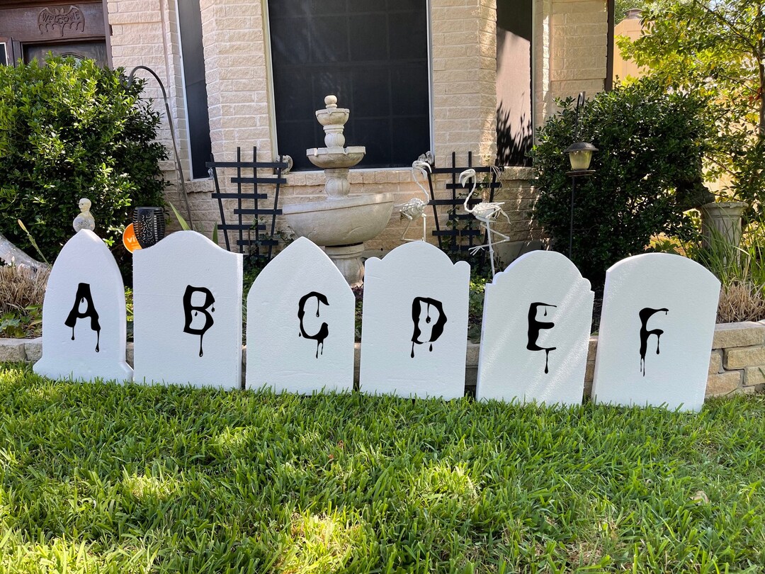 DIY Tombstone Blank With PVC also Customizable - Etsy