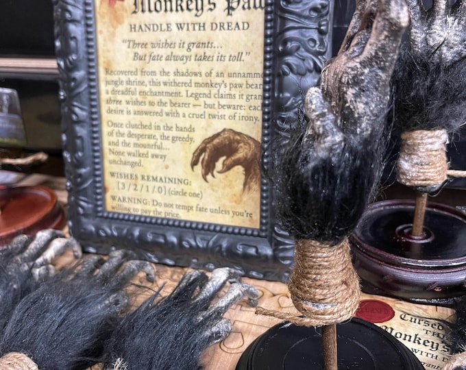 Monkey Paw - Etsy