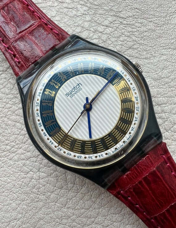 Vintage Mens Swatch Watch 1993 Works | Etsy