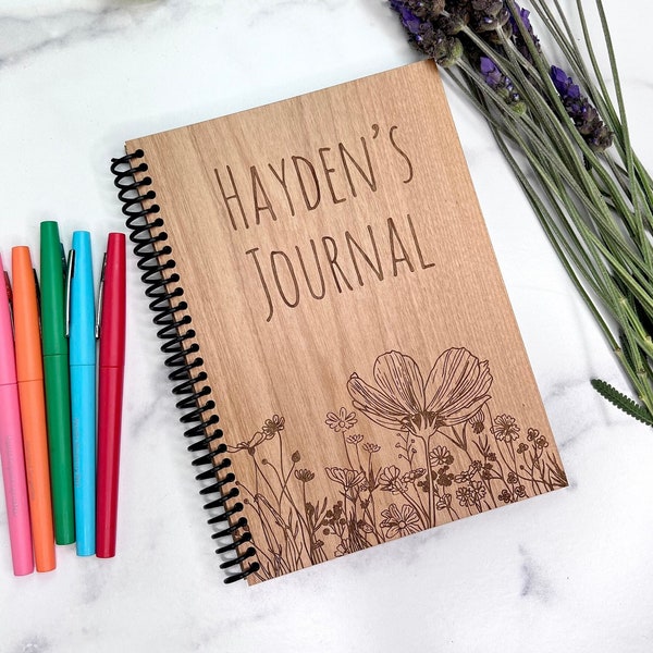 Personalized Journal - Etsy
