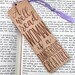 Wedding Favor Bookmarks - Alder Heart Arrow Initials and Date - Custom ...