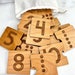 Wood Number Board 1 100 6 X 6 Counting Manipulative Math Tool Number ...