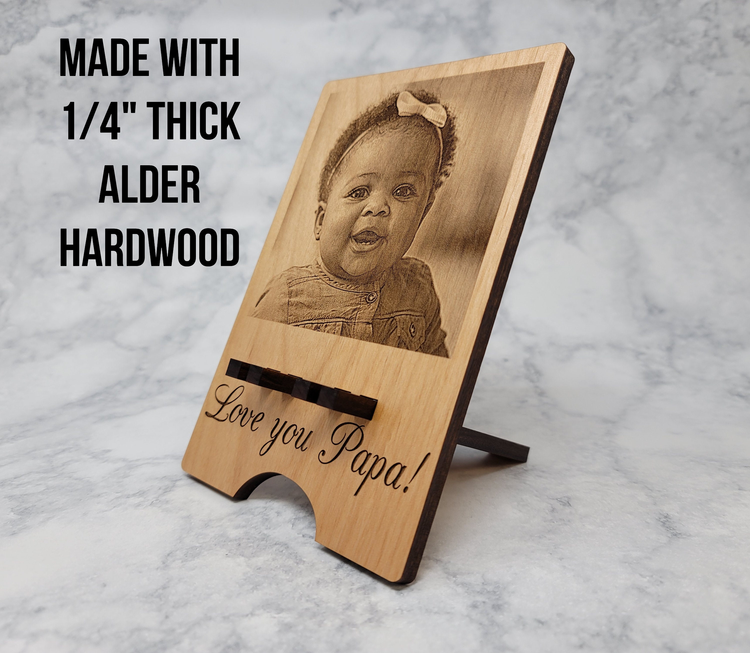 Custom Photo Phone Stand - Smart Phone Docking Station - Works for All ...