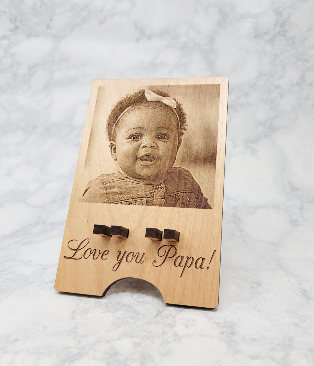 Custom Photo Phone Stand - Smart Phone Docking Station - Works for All ...