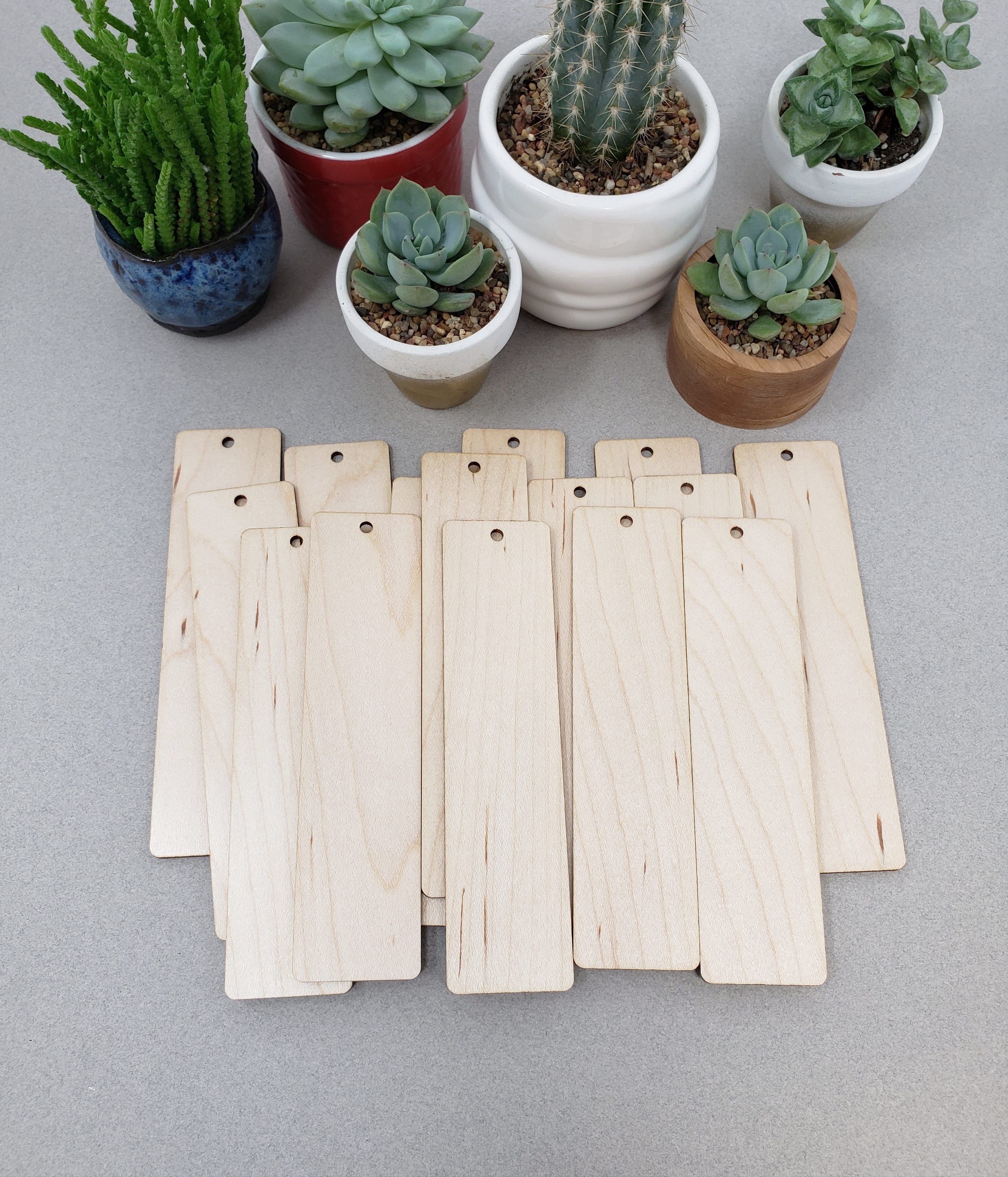 Bulk Blank Bookmarks - Sold Individually -laser Cut Maple Wood With ...
