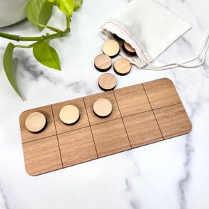 Ten Frame With Wood Counting Pieces - 10 Frame Math Counters - Sold ...