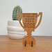 World's Best Boss Desktop Trophy - Laser Engraved Wood - Etsy