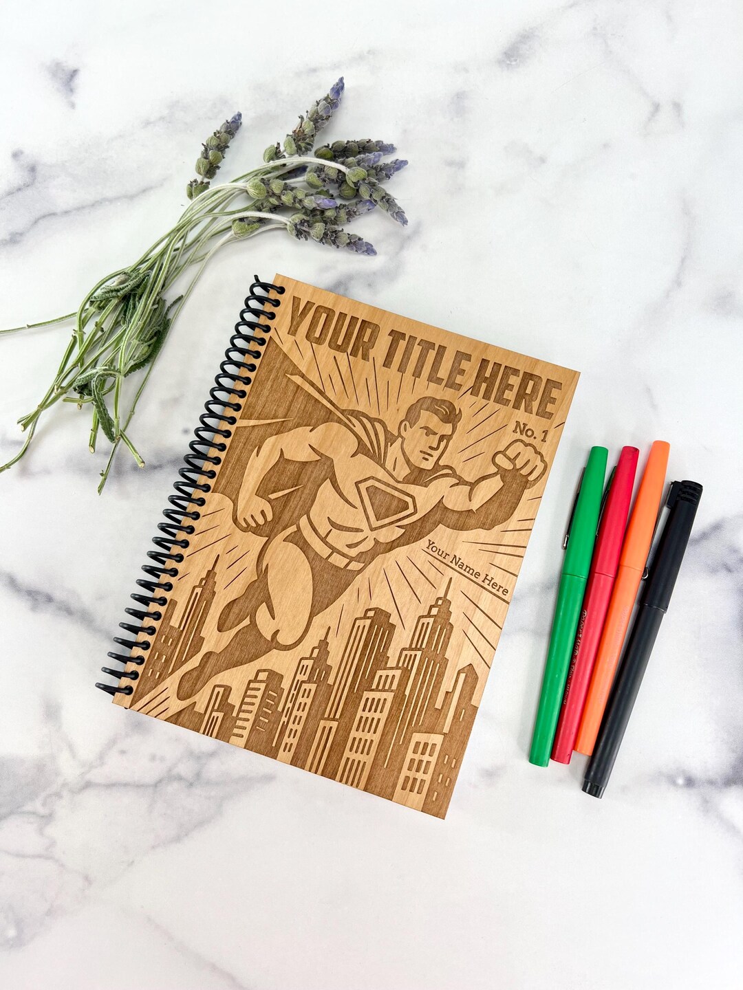 Personalized Wood Comic Book: DIY Comic Panels - Superhero - Etsy