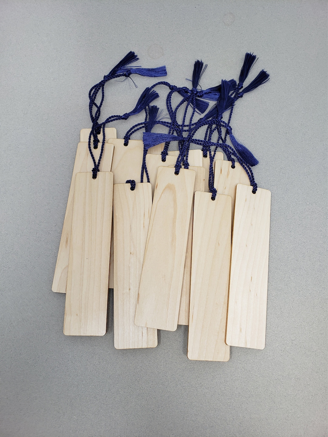 Bulk Blank Bookmarks - Sold Individually - Laser Cut Maple Wood With ...