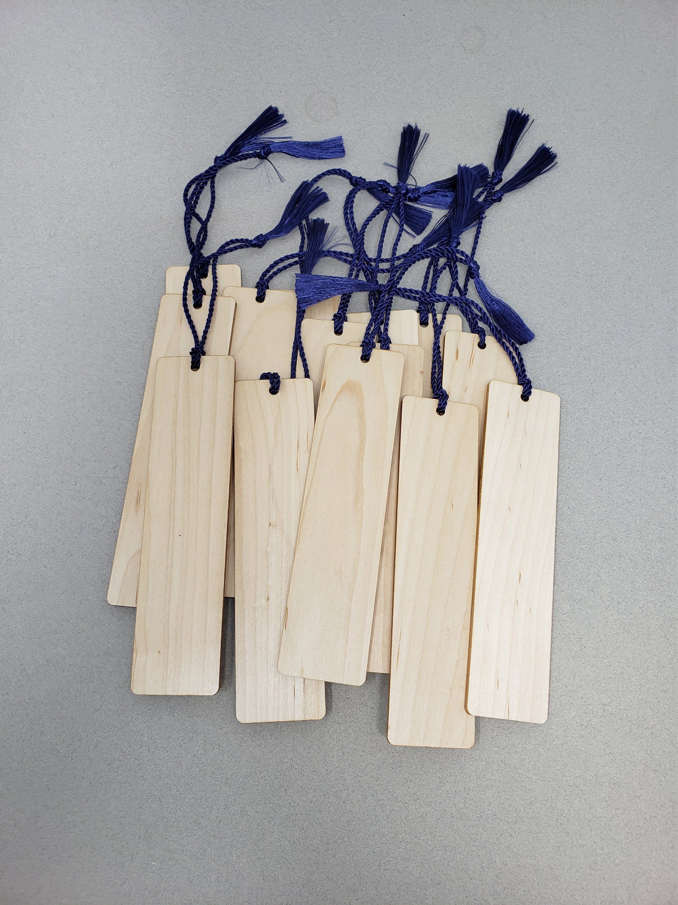 Bulk Blank Bookmarks - Sold Individually - Laser Cut Maple Wood With ...
