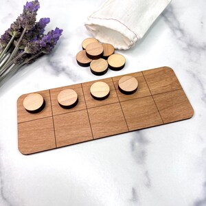 Ten Frame With Wood Counting Pieces - 10 Frame Math Counters - Sold ...