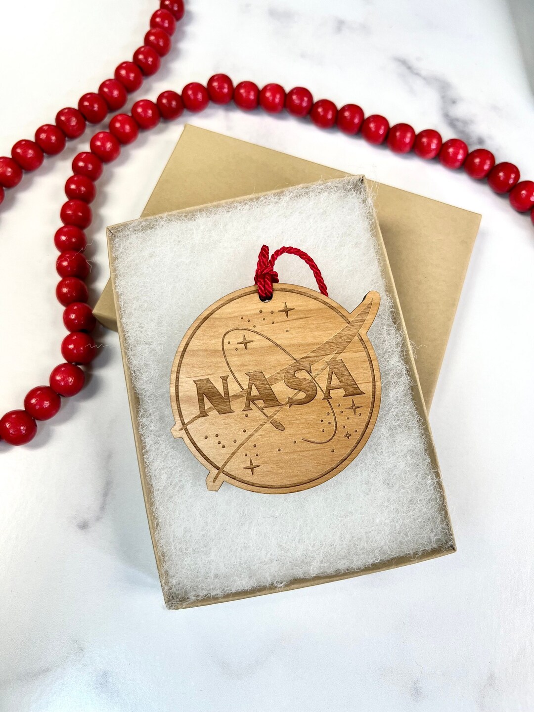 CUSTOM NASA Insignia Ornament - Christmas Tree Ornament ...