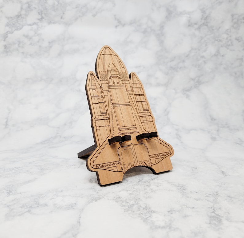 Space Shuttle Phone Stand - Smart Phone Docking Station - Works for All ...