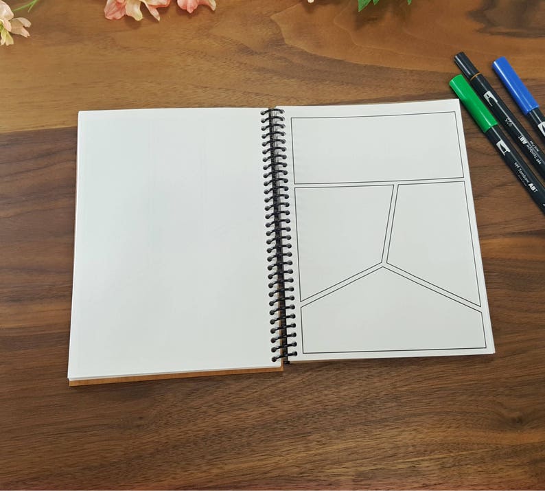 Personalized Wood Comic Book: DIY Comic Panels - Superhero - Etsy