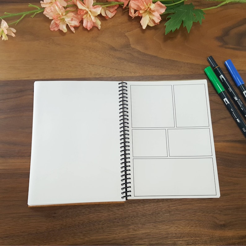 Personalized Wood Comic Book: DIY Comic Panels - Superhero - Etsy