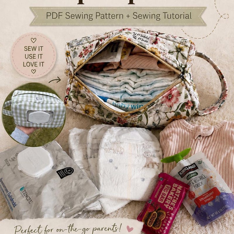 Baby Wipe Pouch Patterns - Etsy