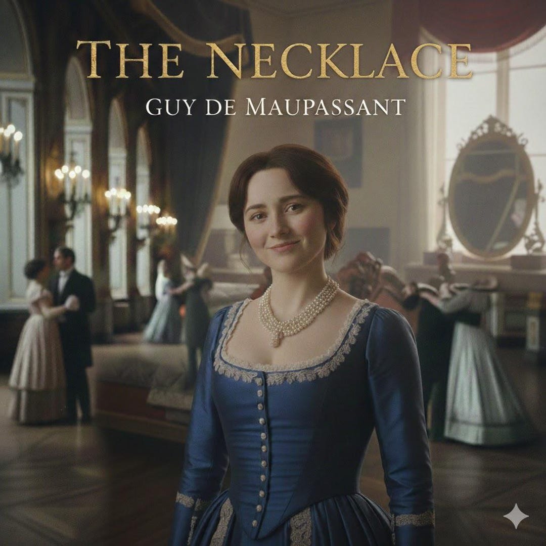 The Necklace by Guy De Maupassant: Nothing is Ever Good Enough - Etsy