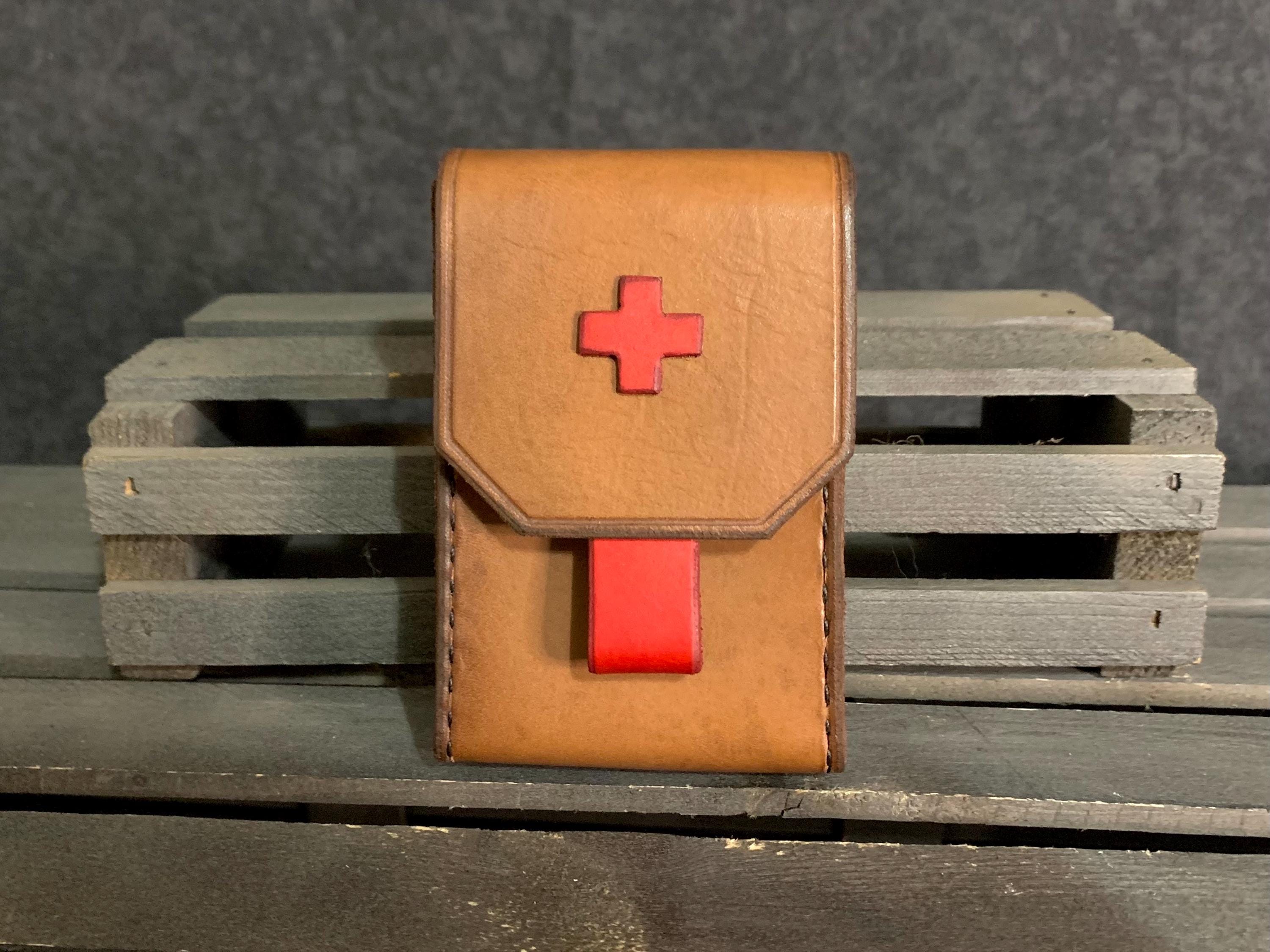 Medic Leather Belt Pouch - Etsy
