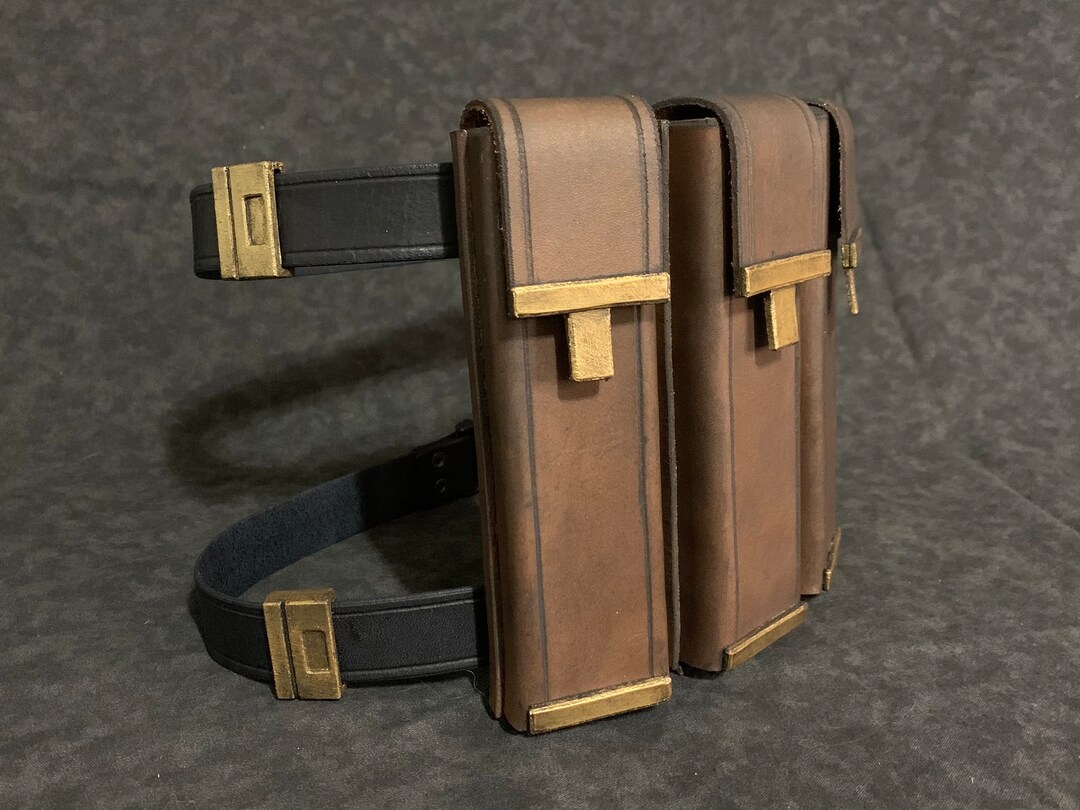 Deadpool & Wolverine Inspired Leather Leg Pouch Set - Etsy