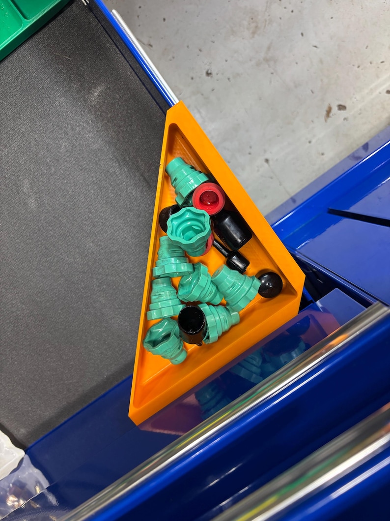 Triangular Parts Tray – 3D Printed Hardware Organizer for Screws, Bolts ...