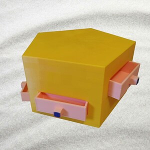 3D Printable Modular Storage Box With Drawers 3D Print Model - Etsy