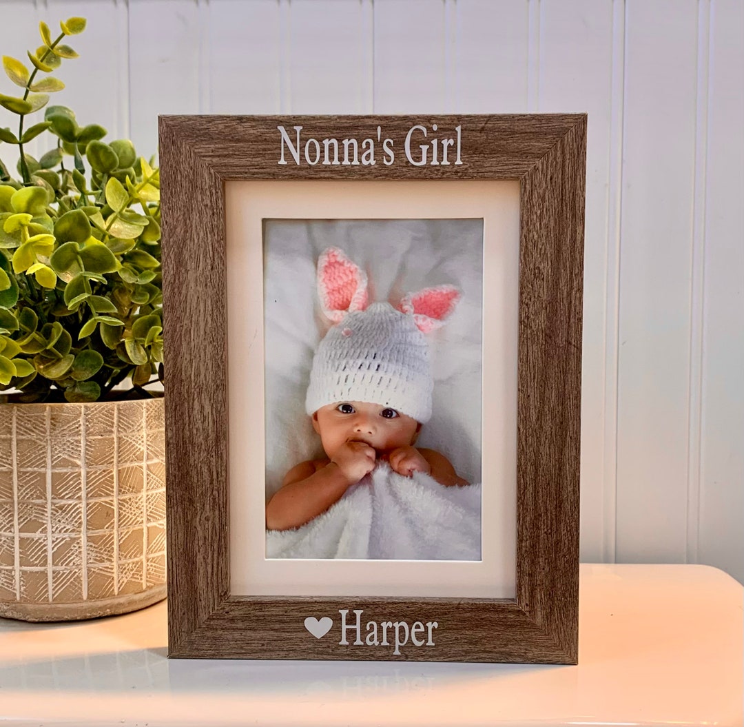 NONNA'S GIRL (select Any Grandparent Name), Nonna Gift, Nonna Frame ...