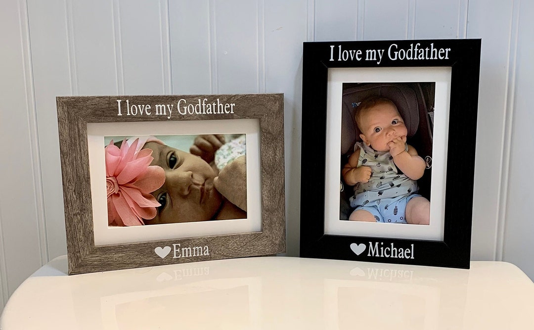 Godfather Gift Godfather Frame Godfather Picture Frame - Etsy