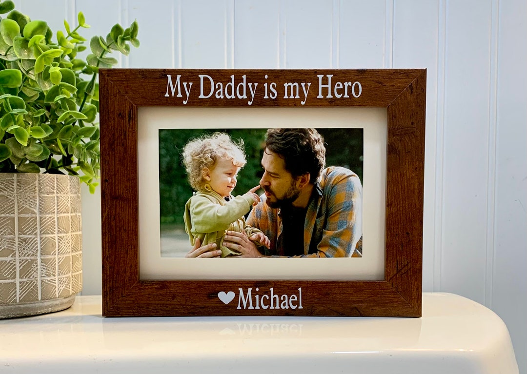 DADDY Gift, Daddy Frame, Daddy Picture Frame, Daddy Photo Frame, My ...